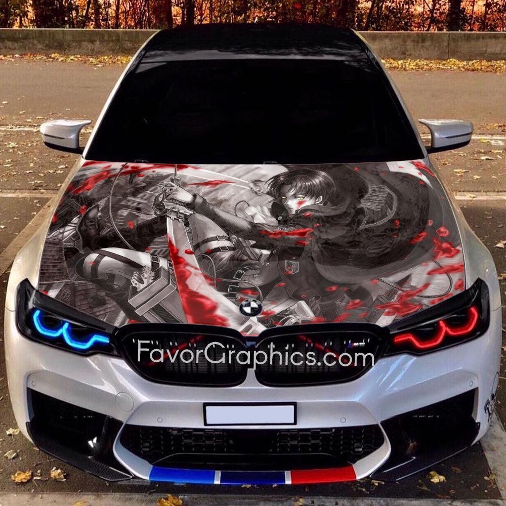Unleash Your Inner Titan: Attack on Titan Car Wrap – Favor Graphics