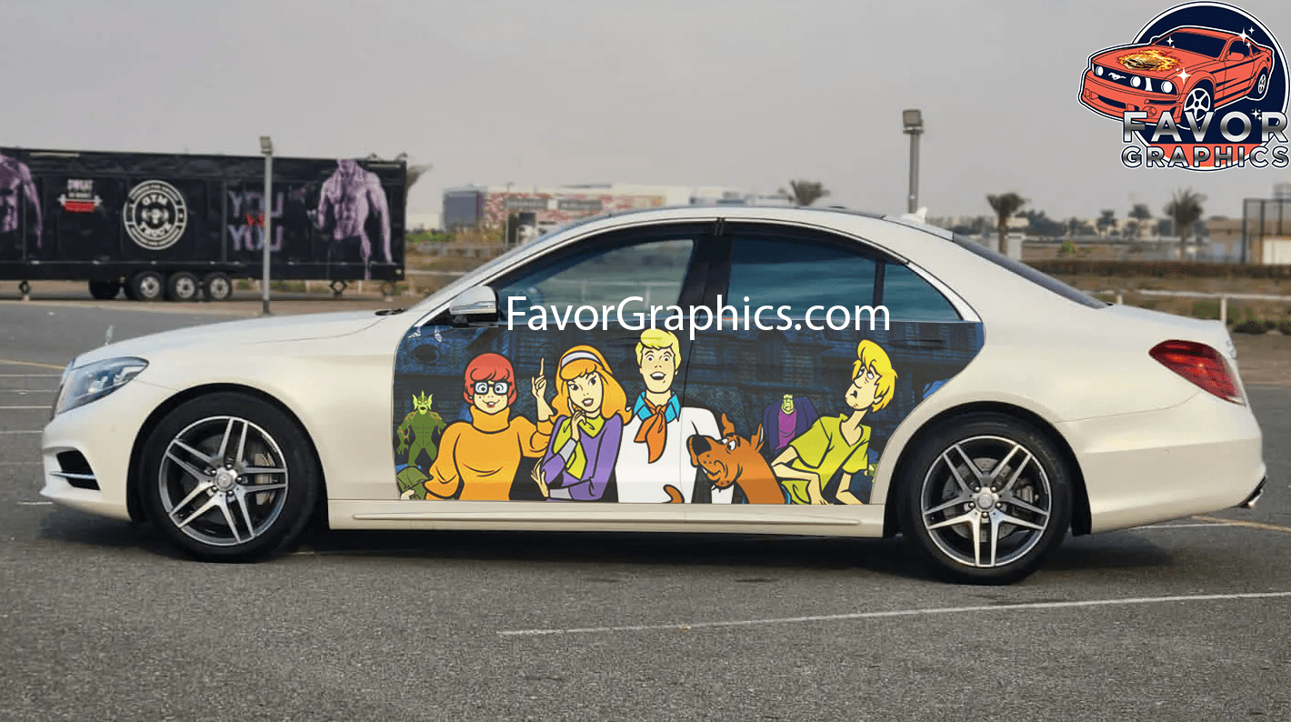 Printed Car Door Wrap – Favor Graphics