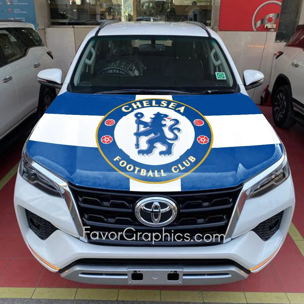 Chelsea Itasha Car Vinyl Hood Wrap Decal Sticker – Favor Graphics