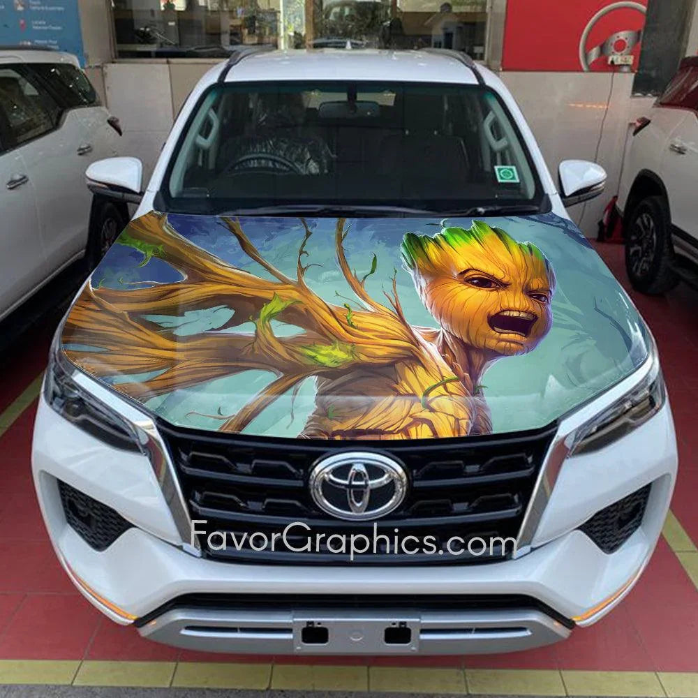 Groot Itasha Car Vinyl Hood Wrap Decal Sticker – Favor Graphics