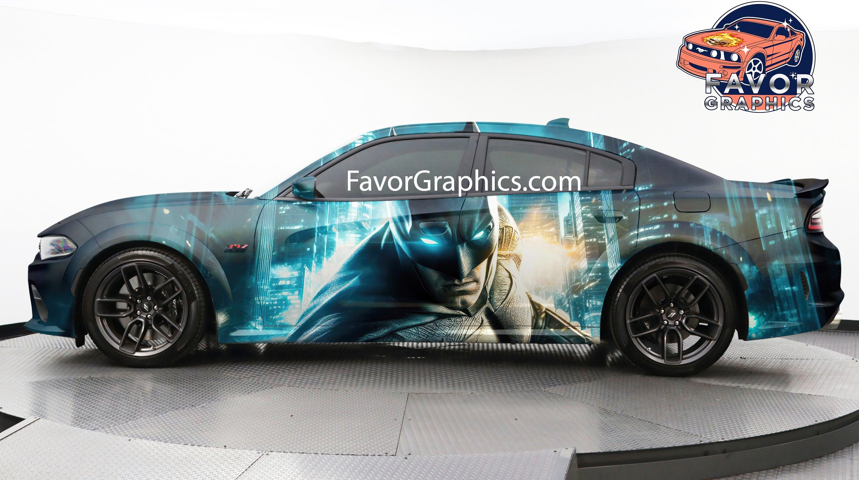 Batman Itasha Full Car Vinyl Wrap Decal Sticker – Favor Graphics