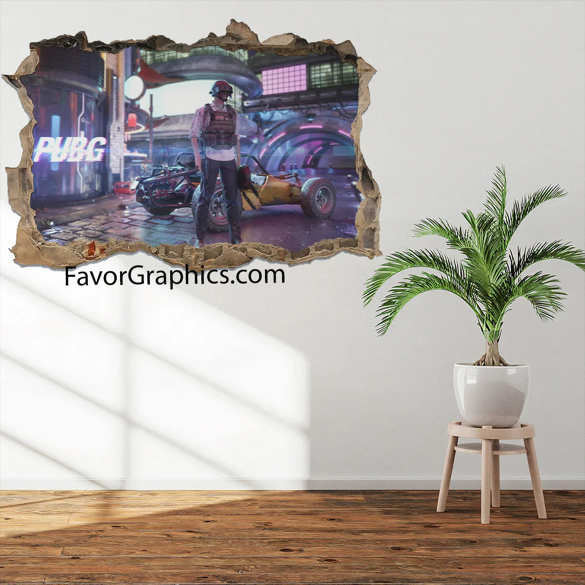 PUBG Vinyl Wall Art Decal Sticker Poster Print Mural – Favor Graphics