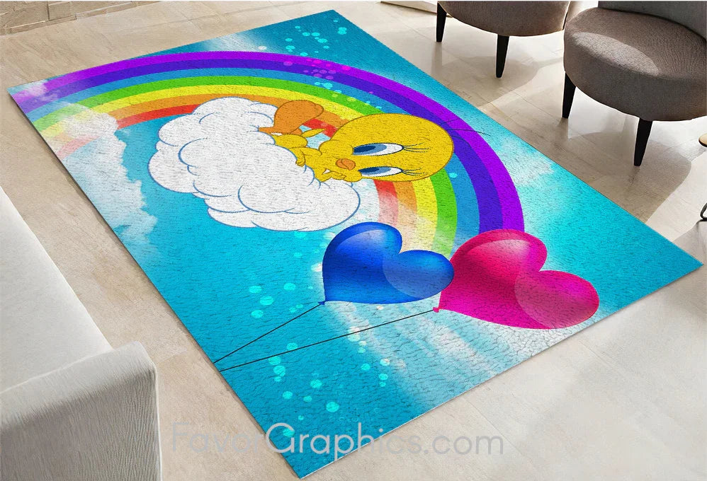 Tweety Bird Home Bedroom Decor Rug Carpet Mat – Favor Graphics