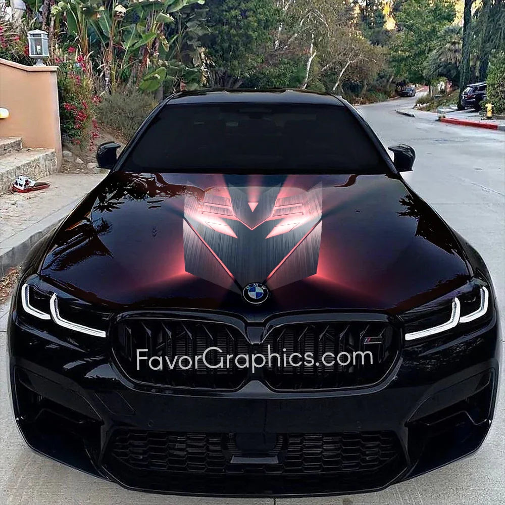 Decepticons Transformers Itasha Car Vinyl Hood Wrap Decal Sticker ...