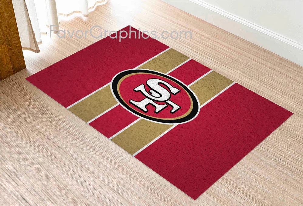San Francisco 49ers Home Bedroom Decor Rug Carpet Mat – Favor Graphics