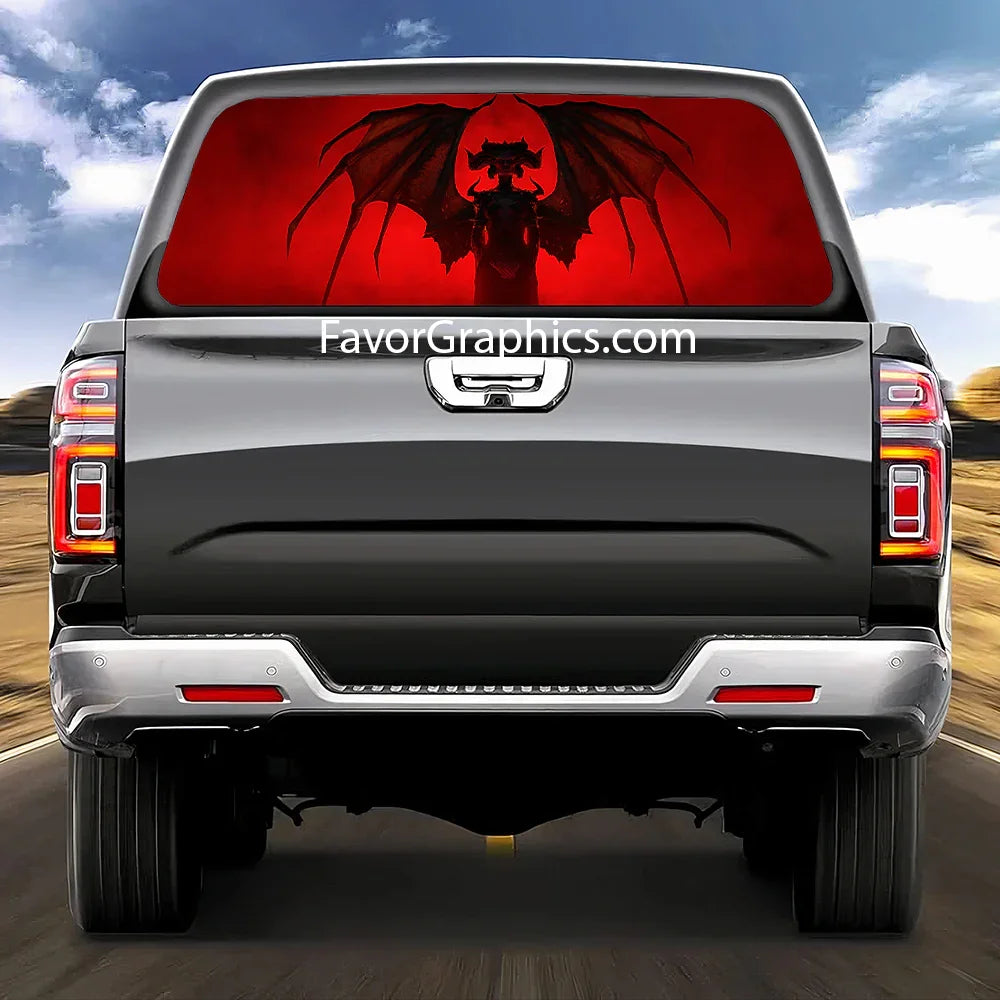 Lilith (Diablo) Rear Window Perforated Graphic Vinyl Decal Car Truck U ...