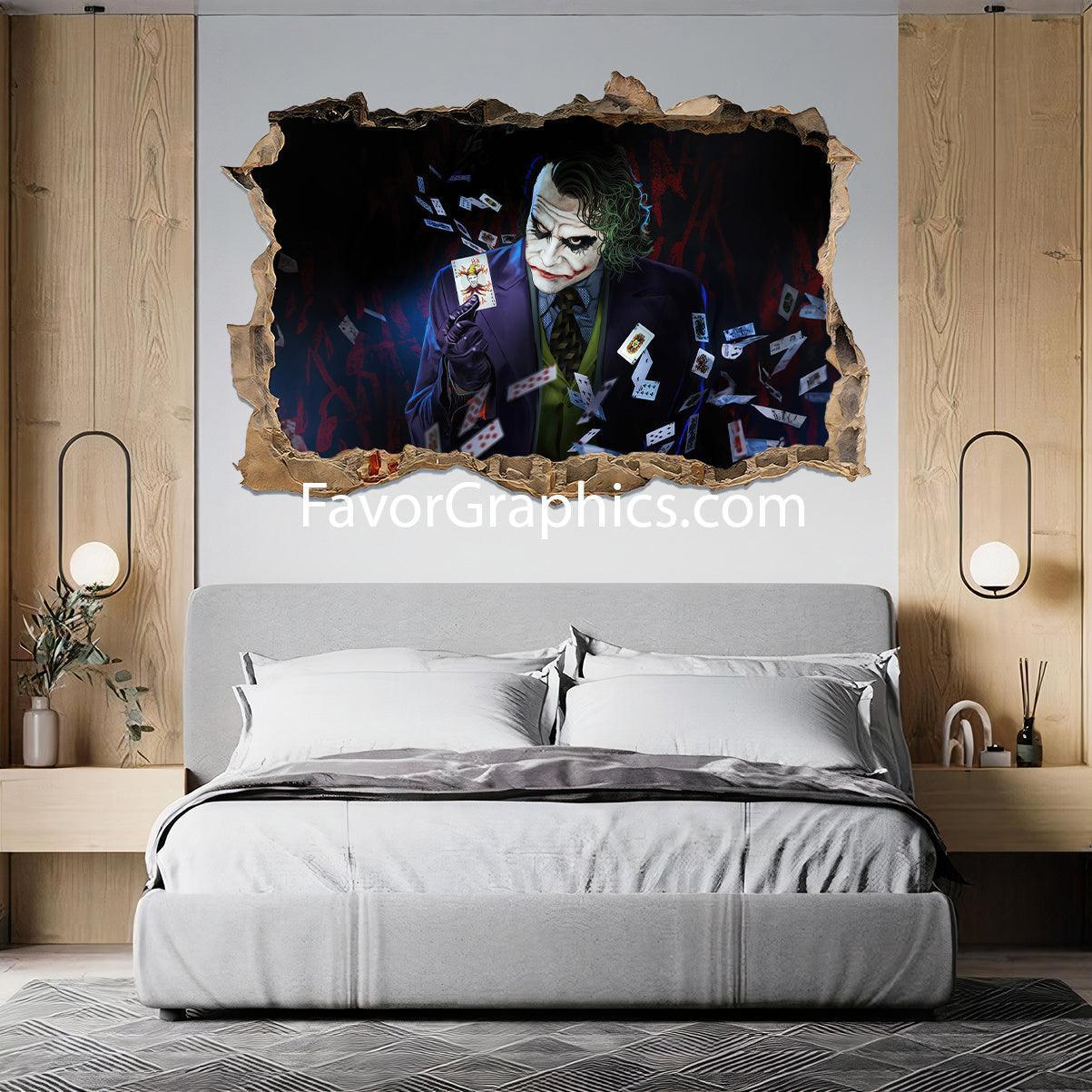 Joker Vinyl Wall Art Decal Sticker Poster Print Mural – Favor Graphics