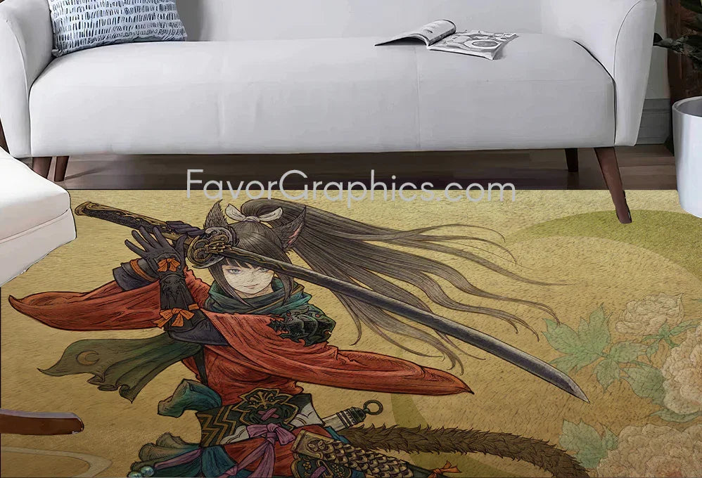 Samurai Home Bedroom Decor Rug Carpet Mat – Favor Graphics