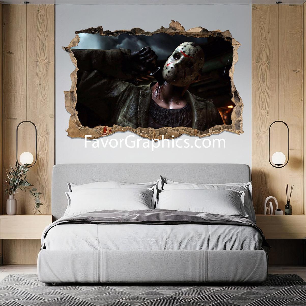 Jason Voorhees Vinyl Wall Art Decal Sticker Poster Print Mural – Favor ...
