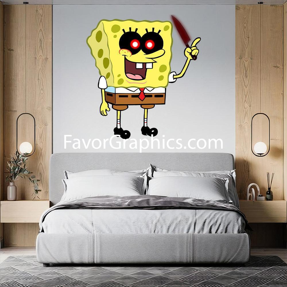 Spongebob Home Room Wall Vinyl Decal Sticker Mural Poster – Favor Graphics