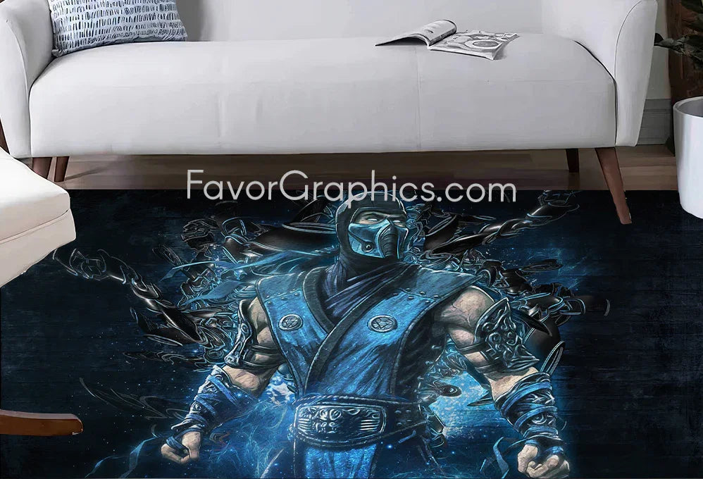 Sub Zero Mortal Kombat Home Bedroom Decor Rug Carpet Mat – Favor Graphics
