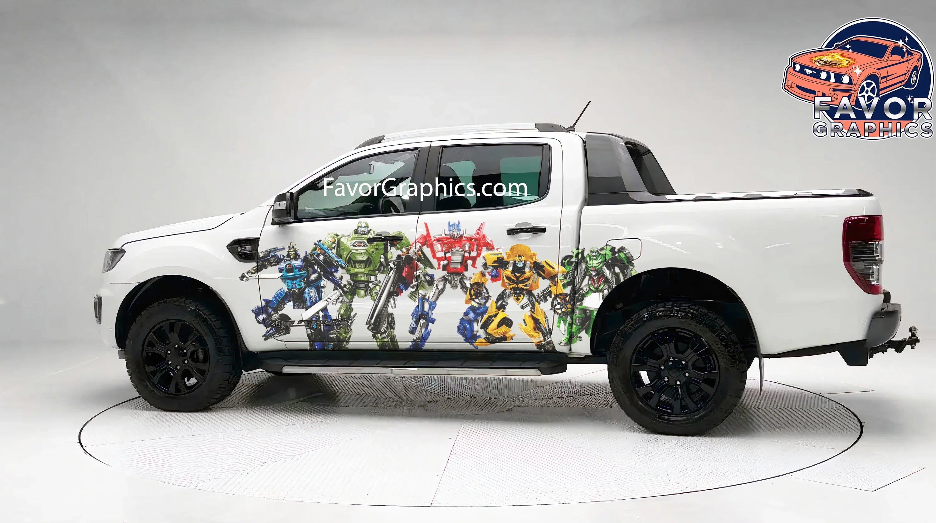 Transformers Itasha Full Car Vinyl Wrap Decal Sticker – Favor Graphics