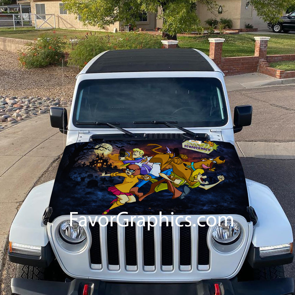 Scooby Doo Itasha Car Vinyl Hood Wrap Decal Sticker – Favor Graphics