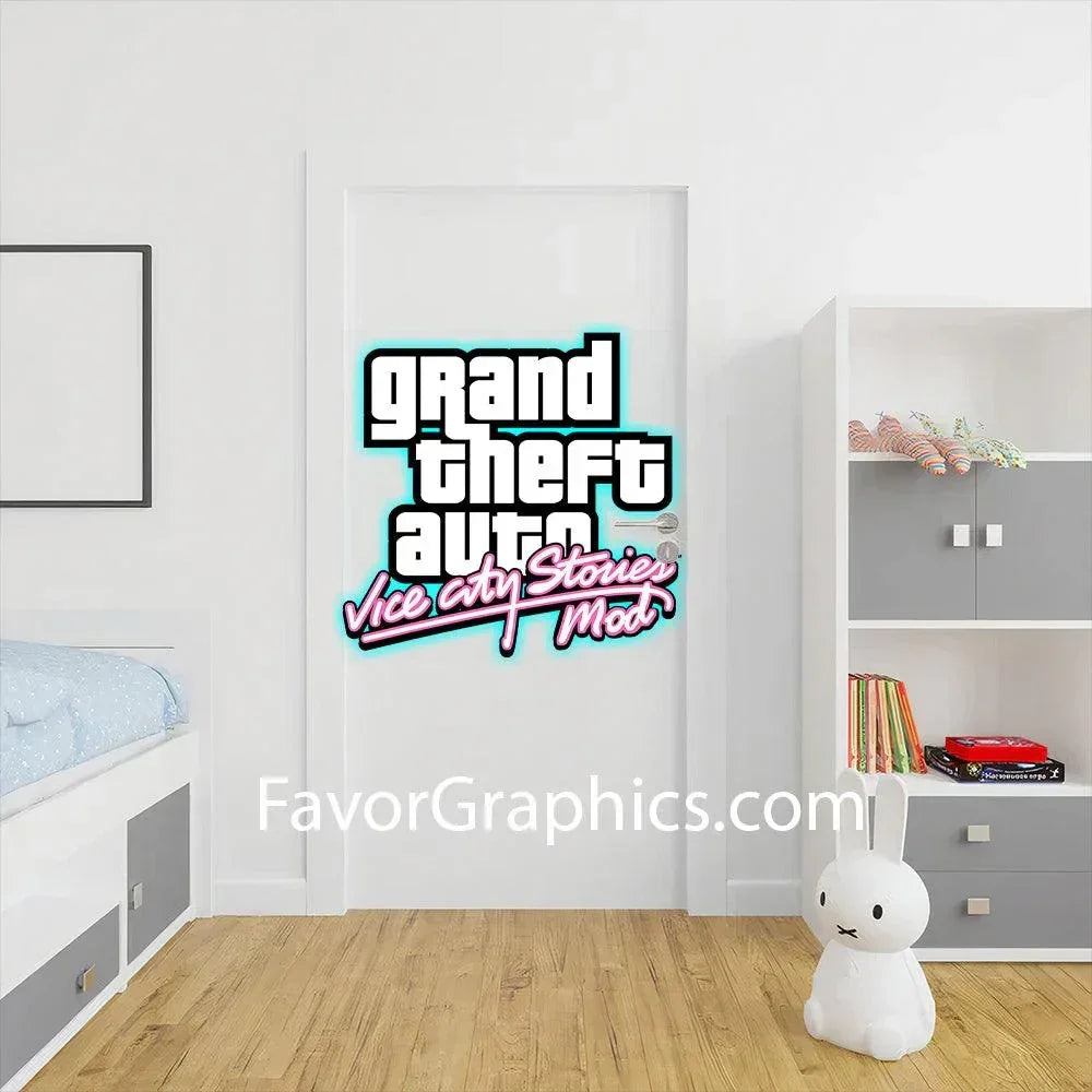 Grand Theft Auto: Vice City Home Room Wall Vinyl Decal Sticker Mural P ...