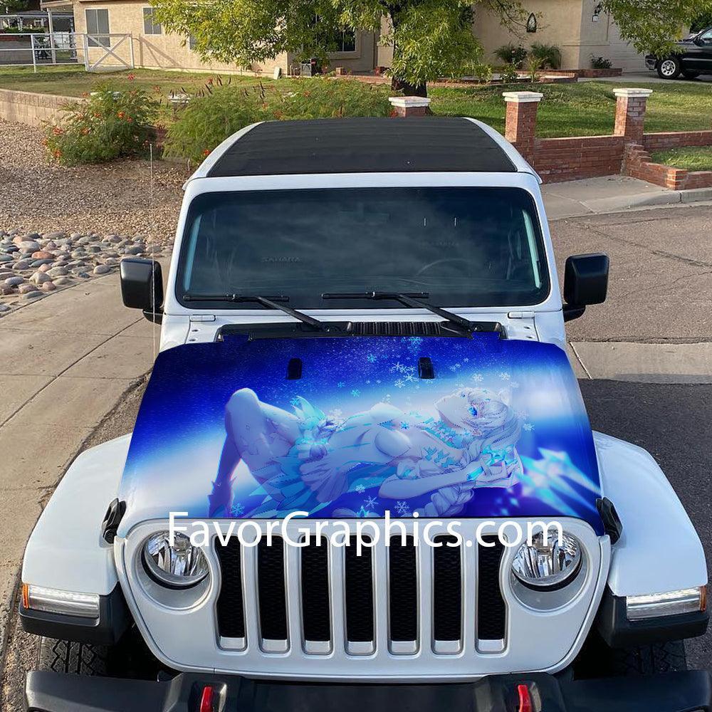 Kiana Kaslana Itasha Car Vinyl Hood Wrap Decal Sticker – Favor Graphics