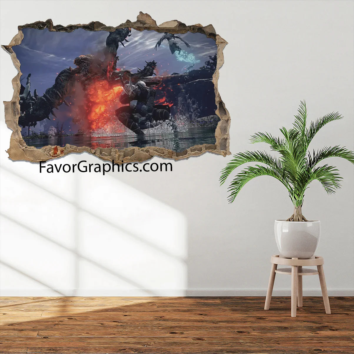 Elden Ring Nightreign Vinyl Wall Art Decal Sticker Poster Print Mural ...