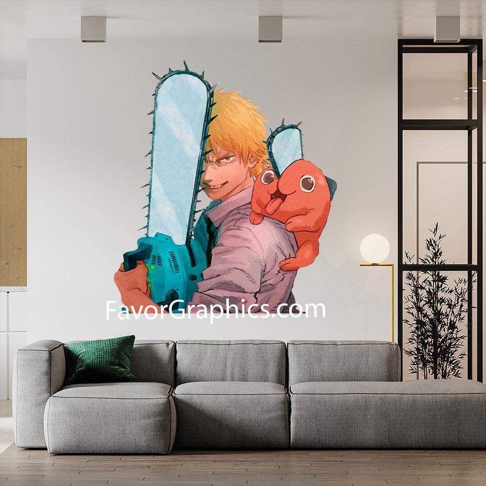 Denji Chainsaw Man Home Room Wall Vinyl Decal Sticker Mural Poster ...