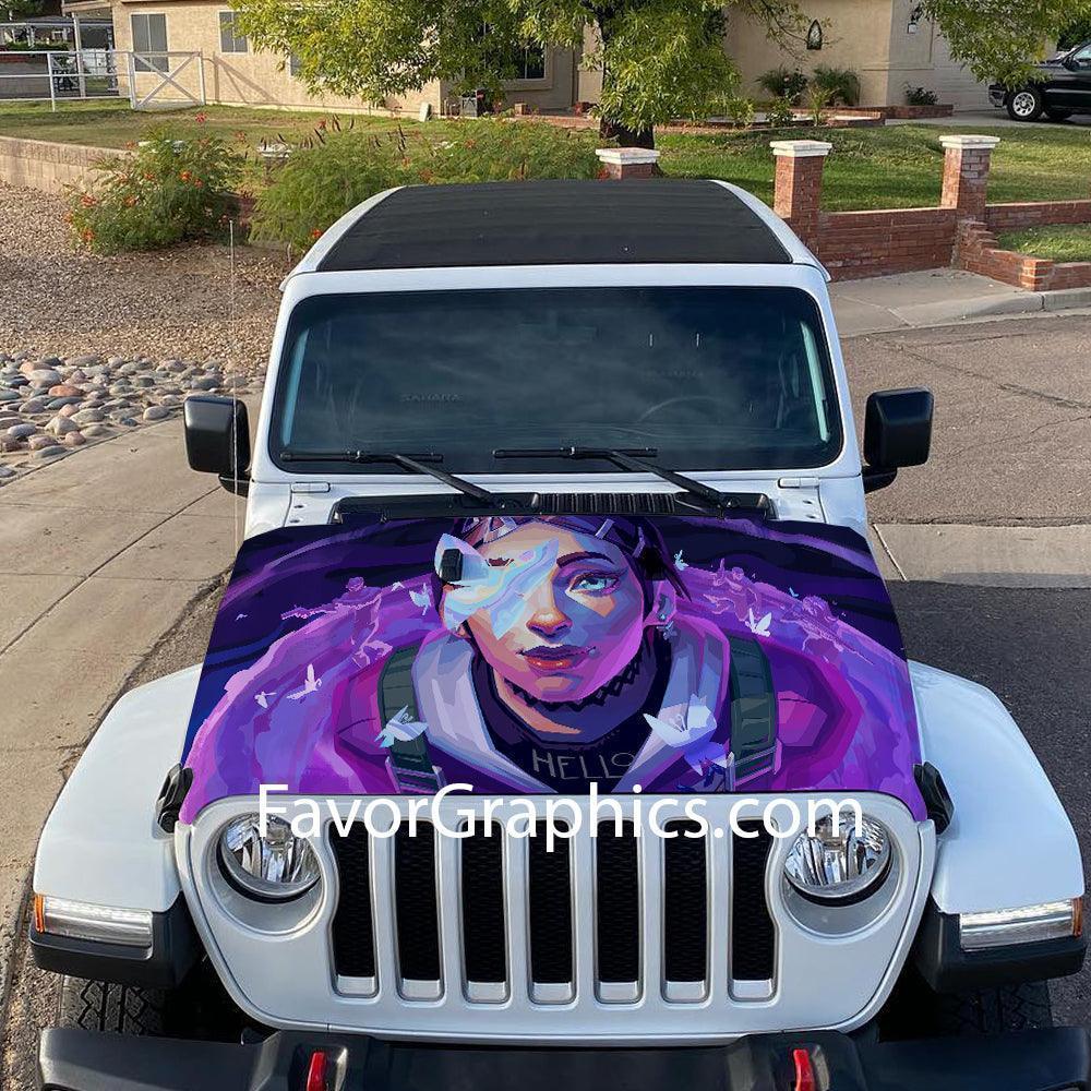 Clove (Valorant) Itasha Car Vinyl Hood Wrap Decal Sticker – Favor Graphics