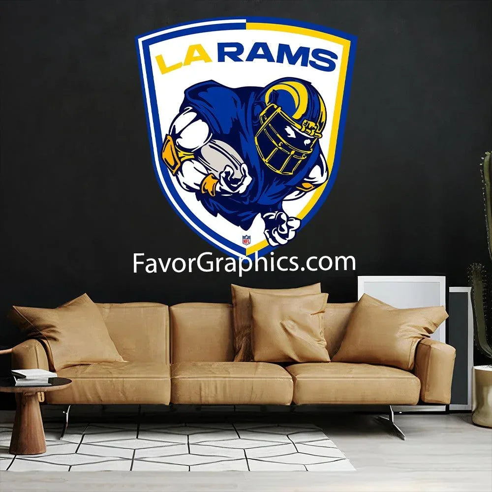 Los Angeles Rams Home Room Wall Vinyl Decal Sticker Mural Poster ...