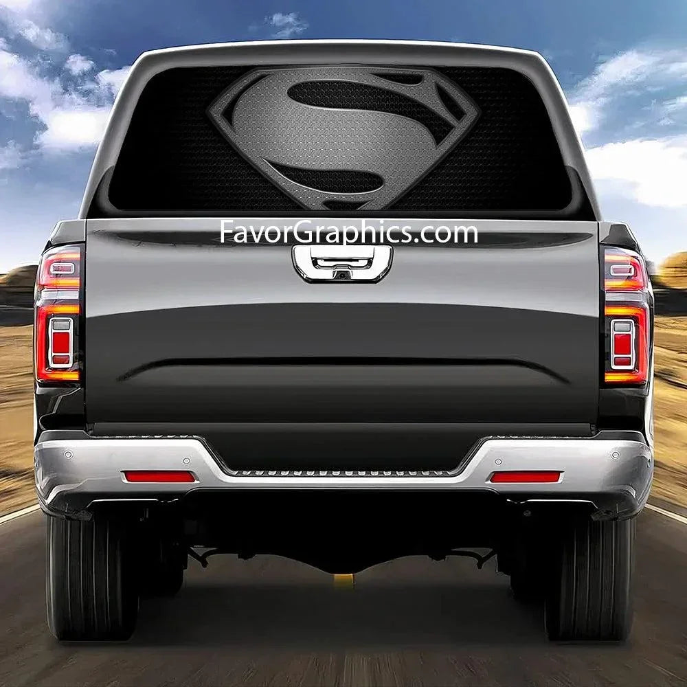 Superman Rear Window Perforated Graphic Vinyl Decal Car Truck UTV ...