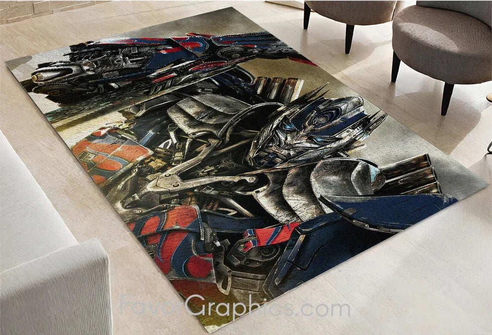 Optimus Prime Home Bedroom Decor Rug Carpet Mat – Favor Graphics