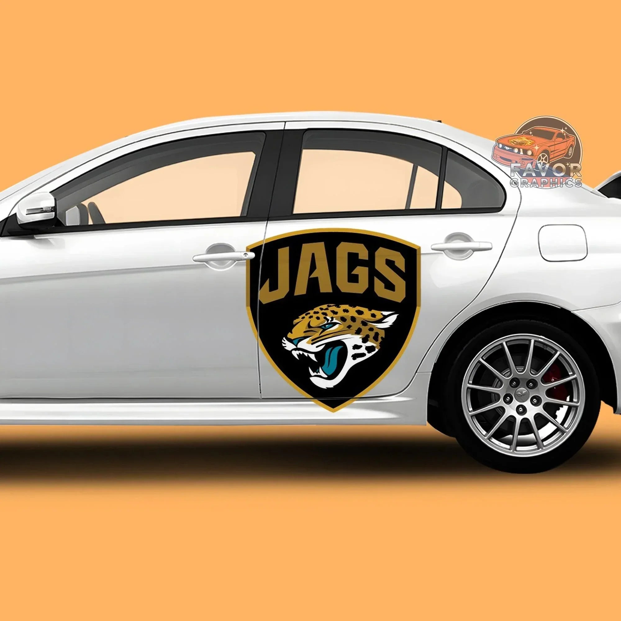 Jacksonville Jaguars Itasha Car Side Door Decal Vinyl Sticker – Favor ...