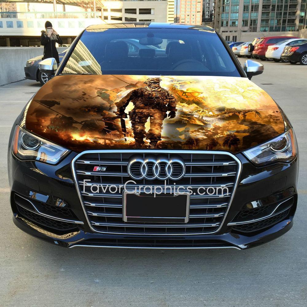 US Army Itasha Car Vinyl Hood Wrap Decal Sticker – Favor Graphics