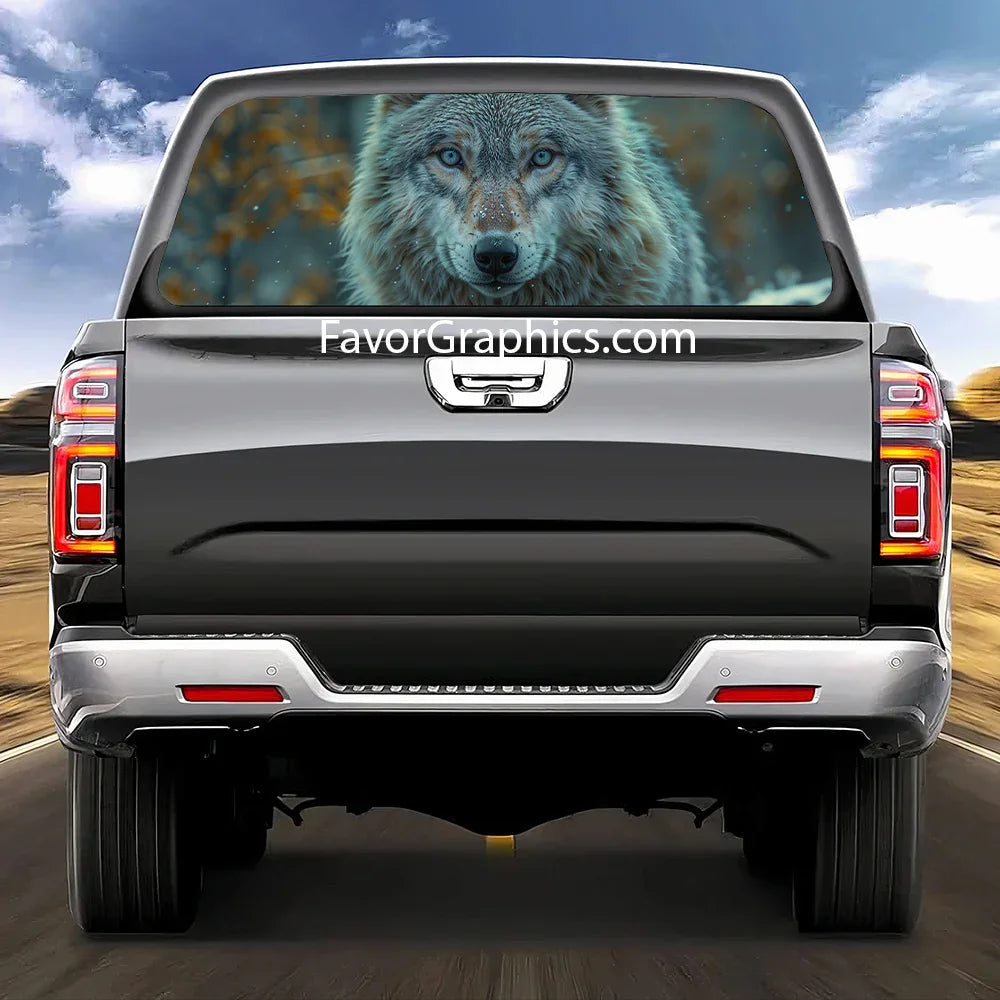 Wolf Rear Window Perforated Graphic Vinyl Decal Car Truck UTV – Favor ...