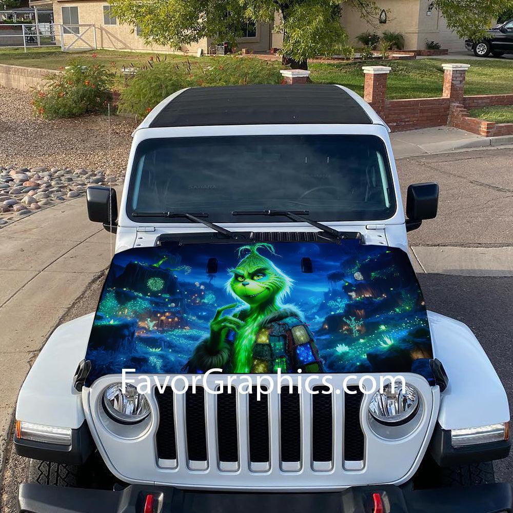 The Grinch Itasha Car Vinyl Hood Wrap Decal Sticker – Favor Graphics