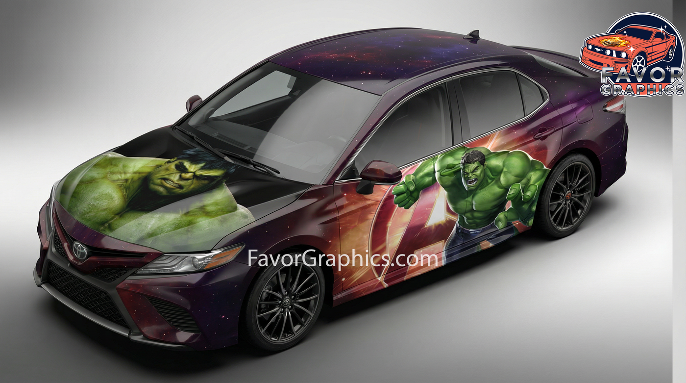 Hulk Itasha Full Car Vinyl Wrap Decal Sticker – Favor Graphics