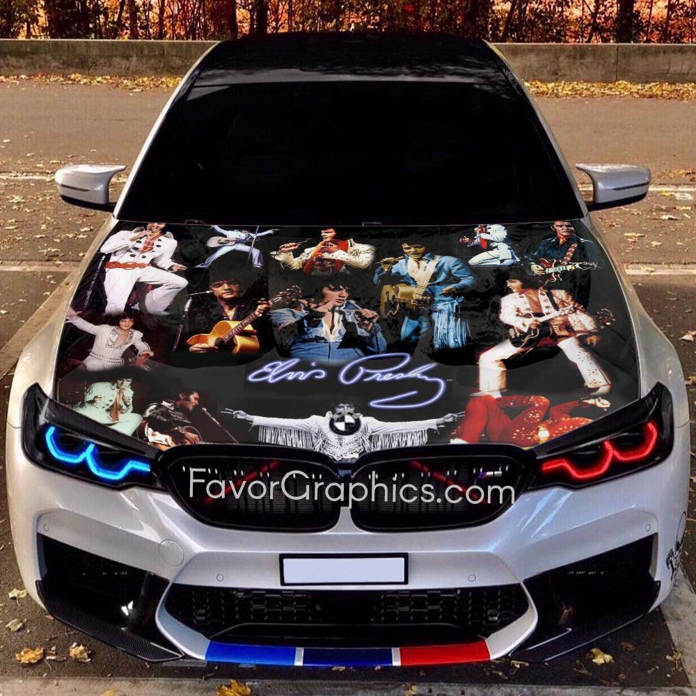 Elvis Presley Itasha Car Vinyl Hood Wrap Decal Sticker – Favor Graphics