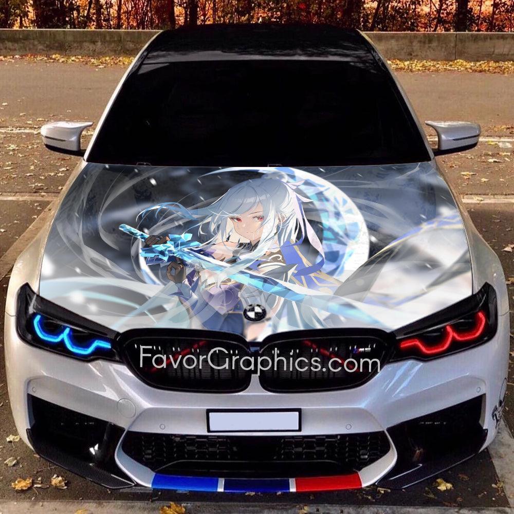 Jingliu (Honkai: Star Rail) Itasha Car Vinyl Hood Wrap Decal Sticker ...
