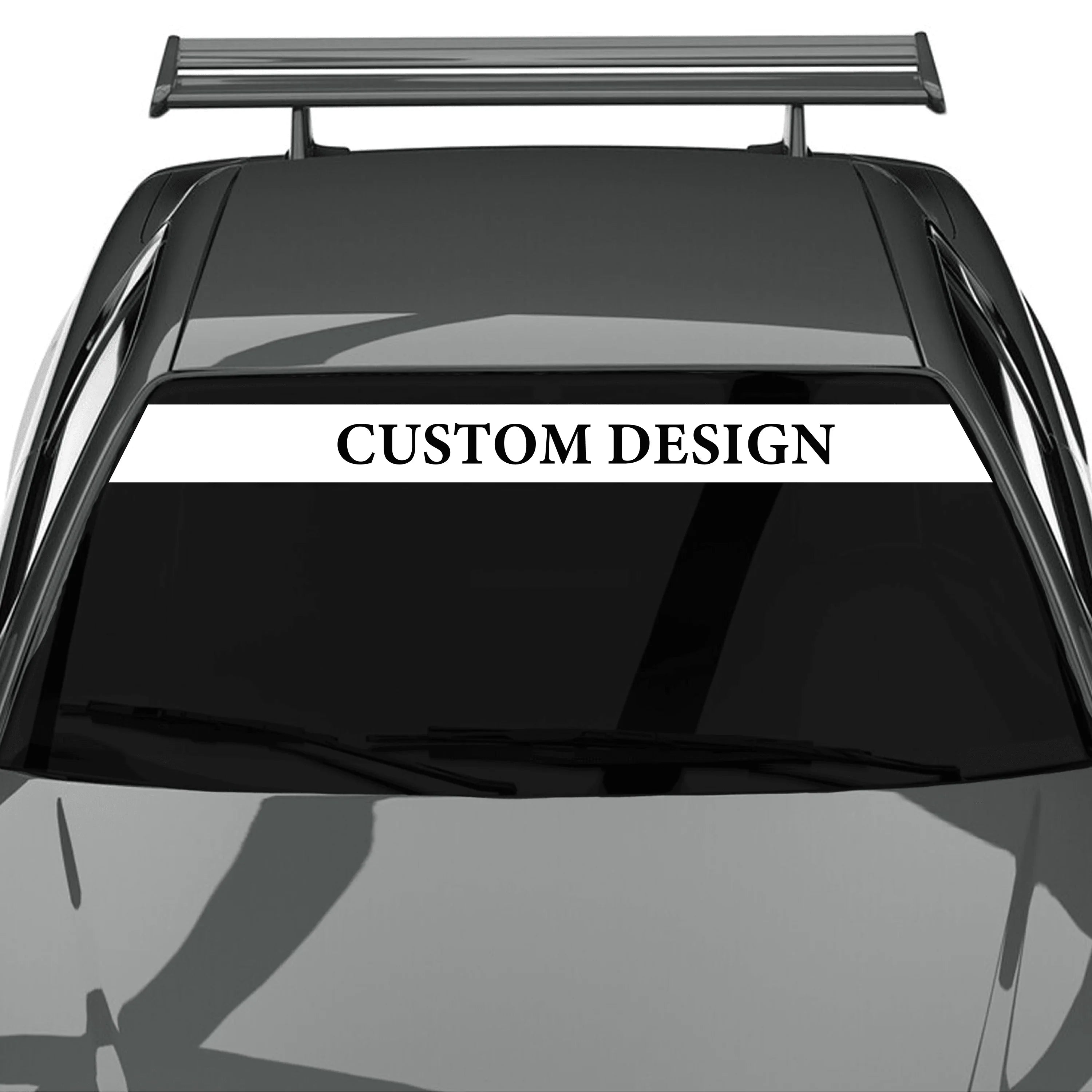 Custom Windshield Banner Vinyl Wraps Decal Sticker For Car – Favor Graphics