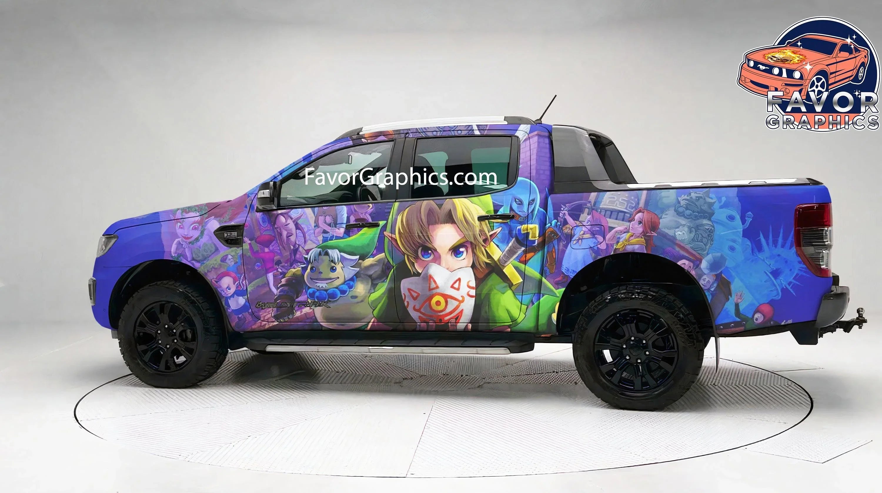 The Legend Of Zelda Itasha Full Car Vinyl Wrap Decal Sticker – Favor ...
