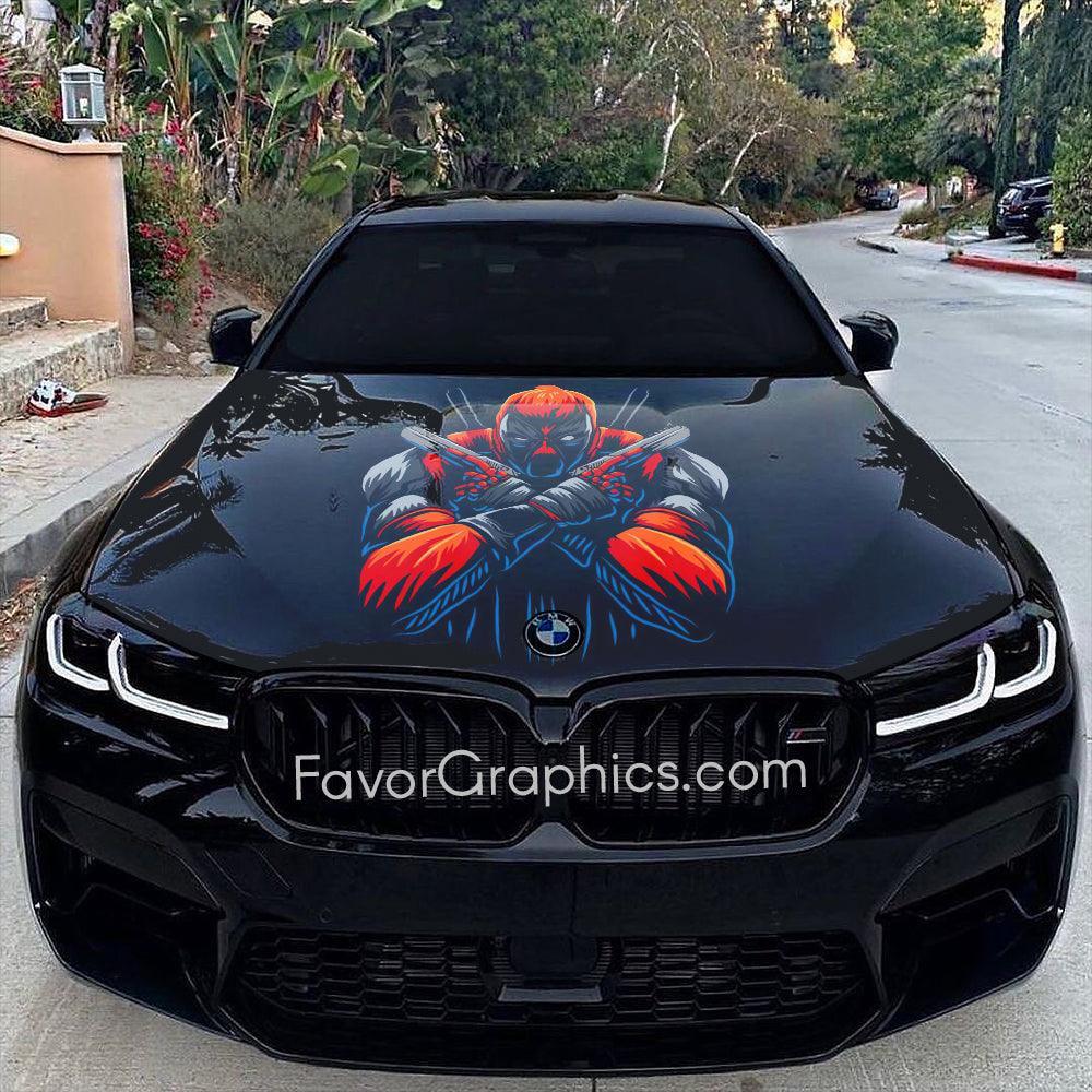 Deadpool Car Decal Sticker Itasha Vinyl Hood Wrap – Favor Graphics