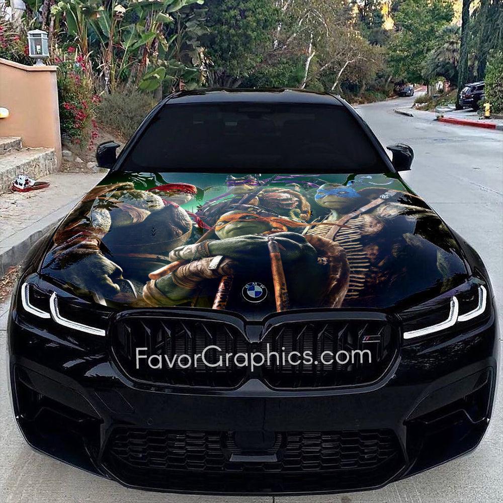 Ninja Turtles Itasha Car Vinyl Hood Wrap – Favor Graphics