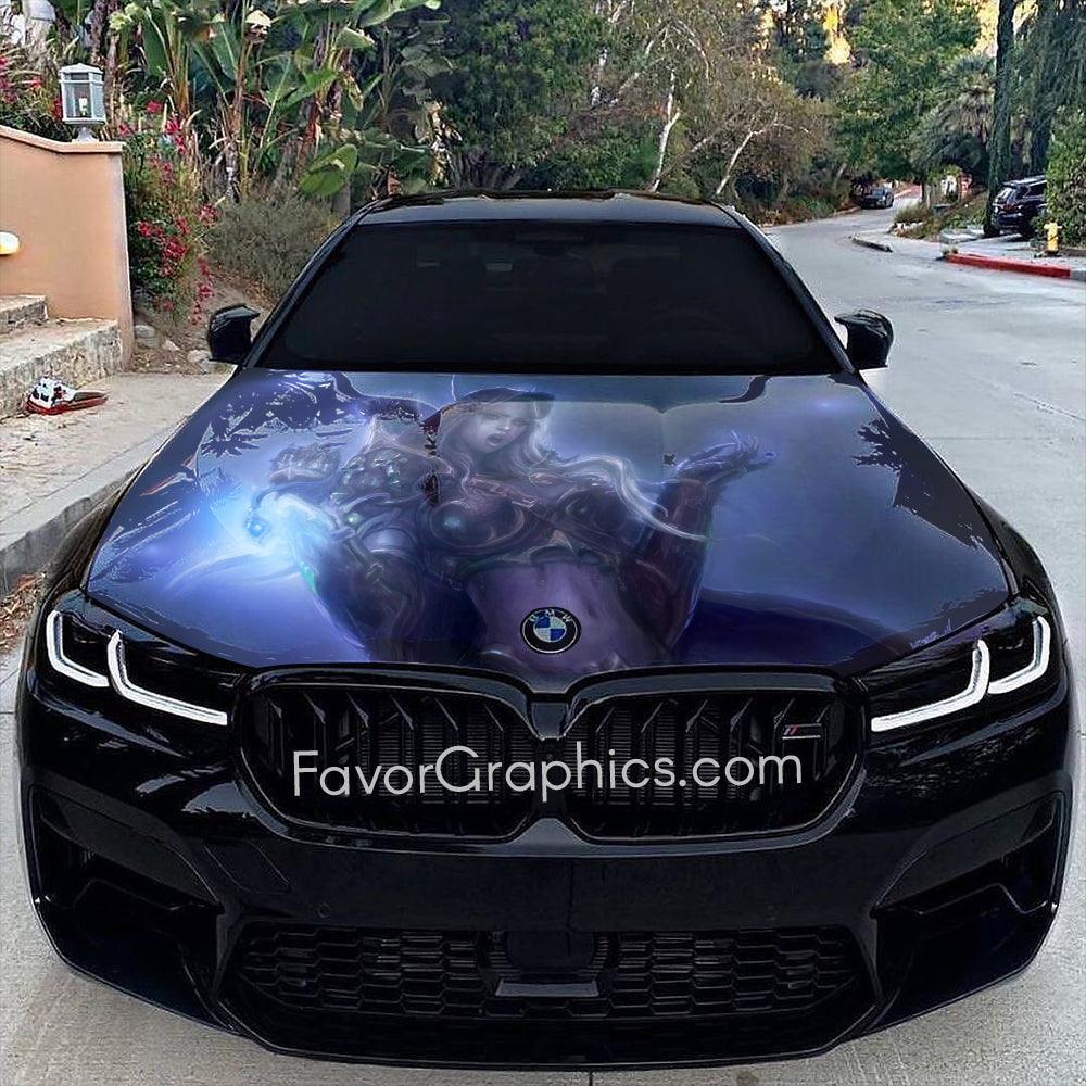 Sylvanas Windrunner Itasha Car Vinyl Hood Wrap Decal Sticker – Favor ...