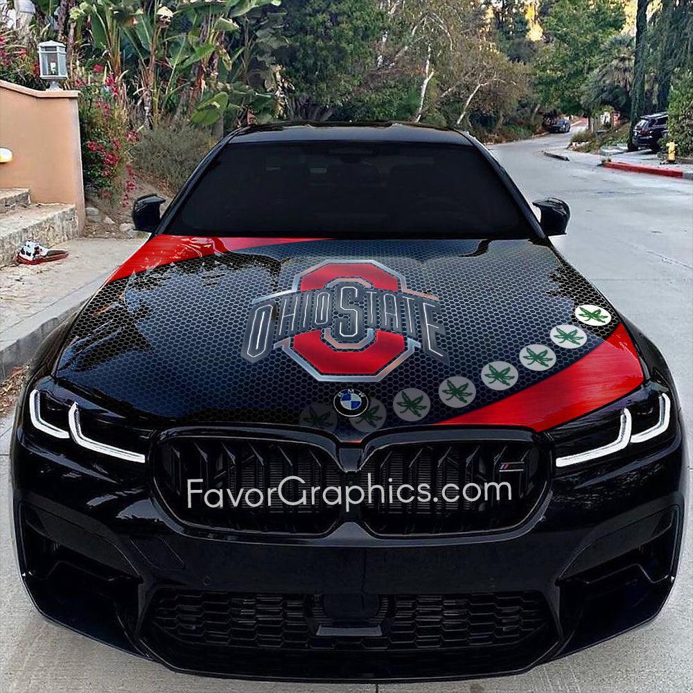 Ohio State Buckeyes Itasha Car Vinyl Hood Wrap Decal Sticker – Favor ...