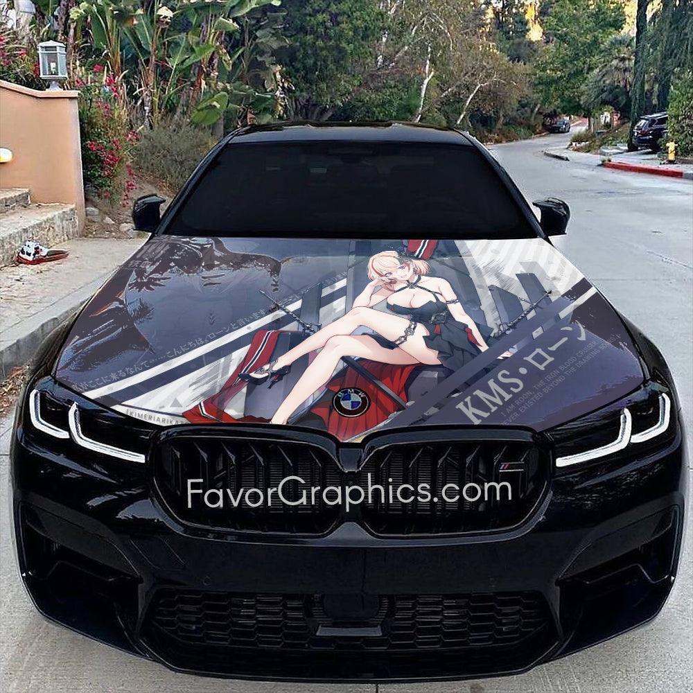 Roon Azur Lane Itasha Car Vinyl Hood Wrap Decal Sticker – Favor Graphics