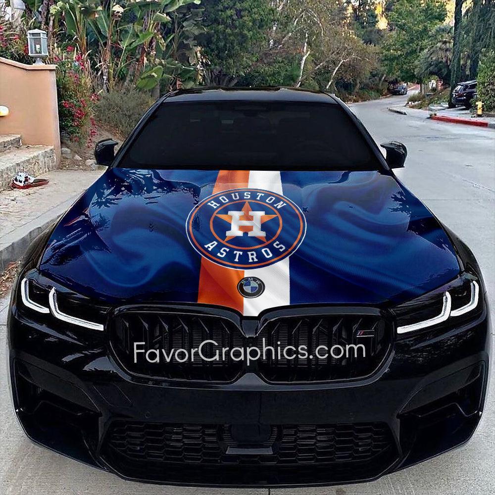 Houston Astros Itasha Car Vinyl Hood Wrap Decal Sticker – Favor Graphics