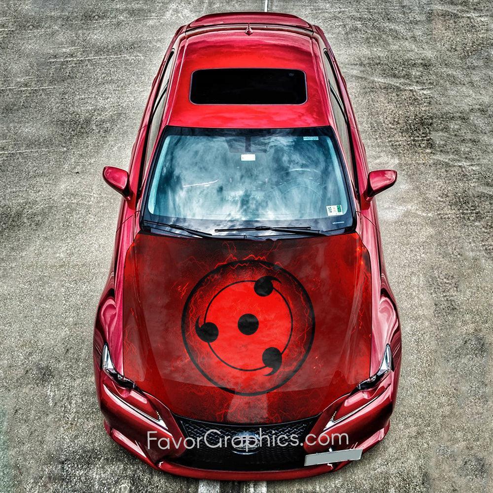 Sharingan Naruto Itasha Car Vinyl Hood Wrap Decal Sticker – Favor Graphics