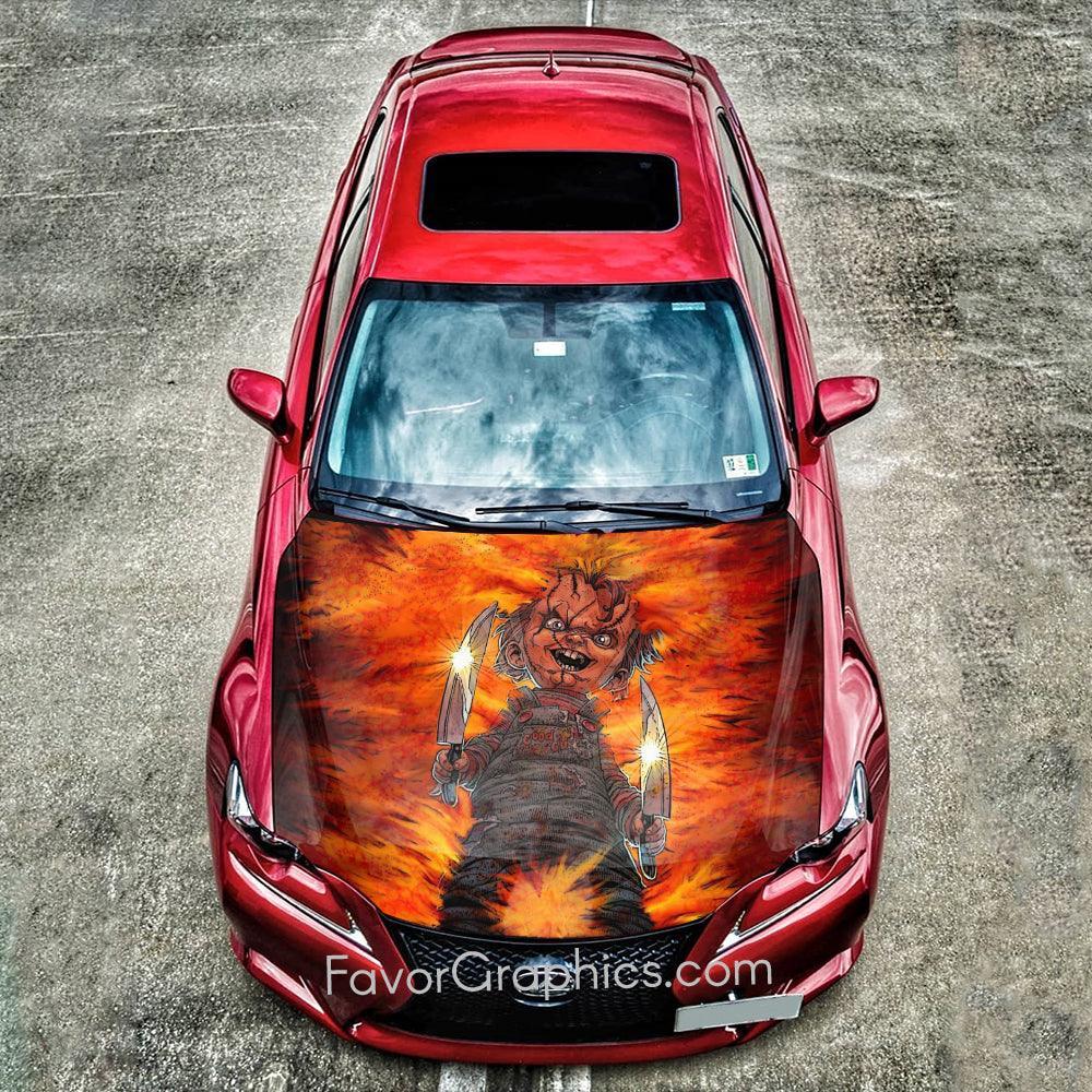 Chucky Itasha Car Vinyl Hood Wrap Decal Sticker – Favor Graphics