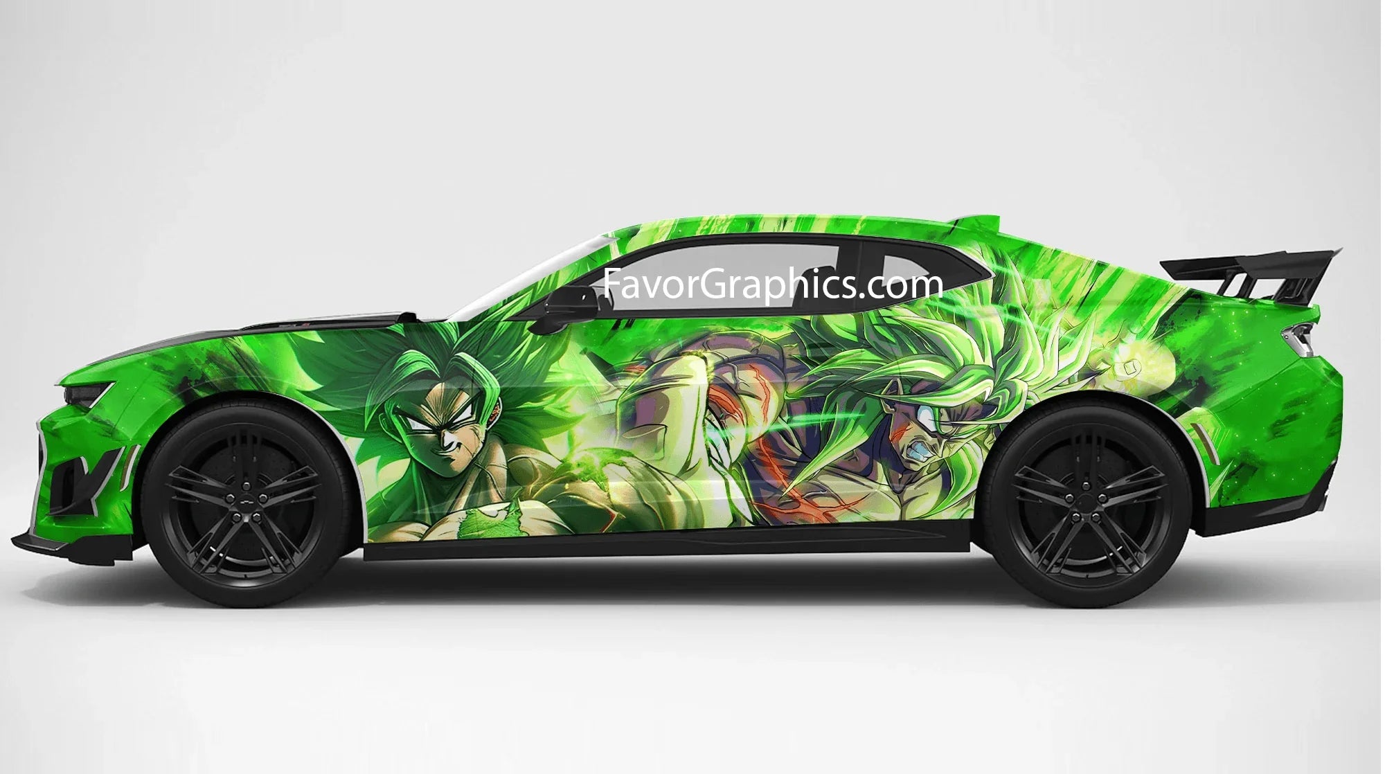Broly Itasha Full Car Vinyl Wrap Decal Sticker – Favor Graphics
