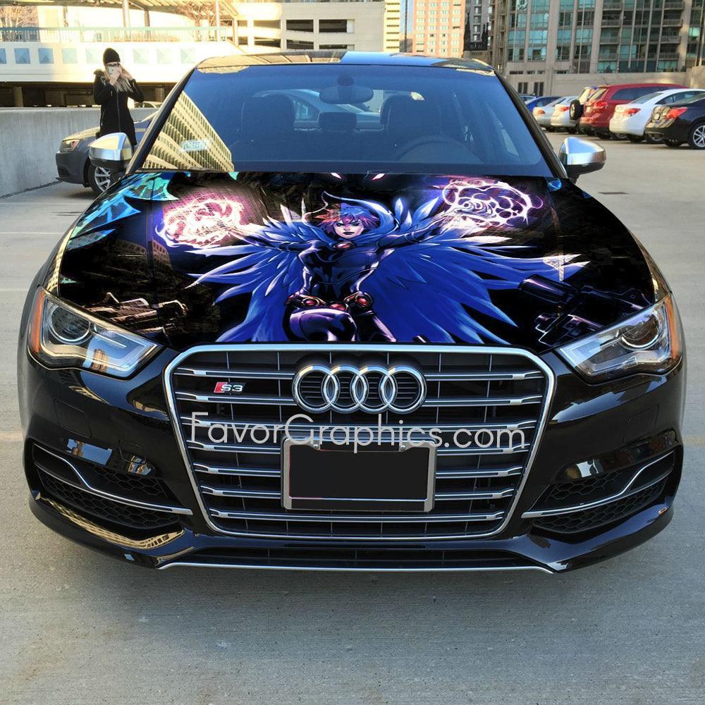 Teen Titans Raven Itasha Car Vinyl Hood Wrap Decal Sticker – Favor Graphics