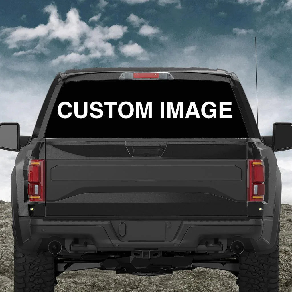 Custom Rear Window Vinyl Wrap For Car Truck UTV Decals Sticker – Favor ...