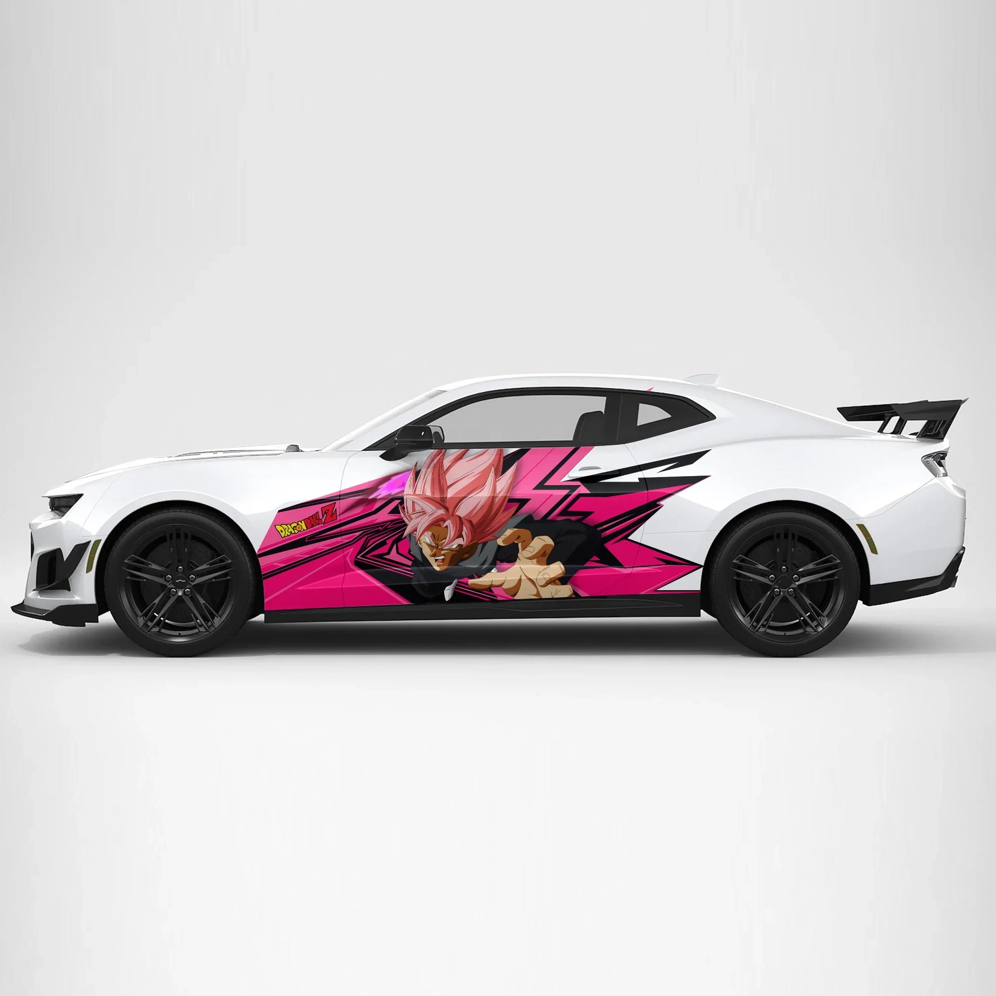 Black Goku Itasha Full Car Vinyl Wrap Decal Sticker – Favor Graphics