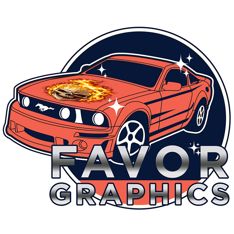 Custom Wrap 14 Feet X 3 Feet Favor Graphics Custom Wrap 14 Feet X 3 Feet Favor Graphics