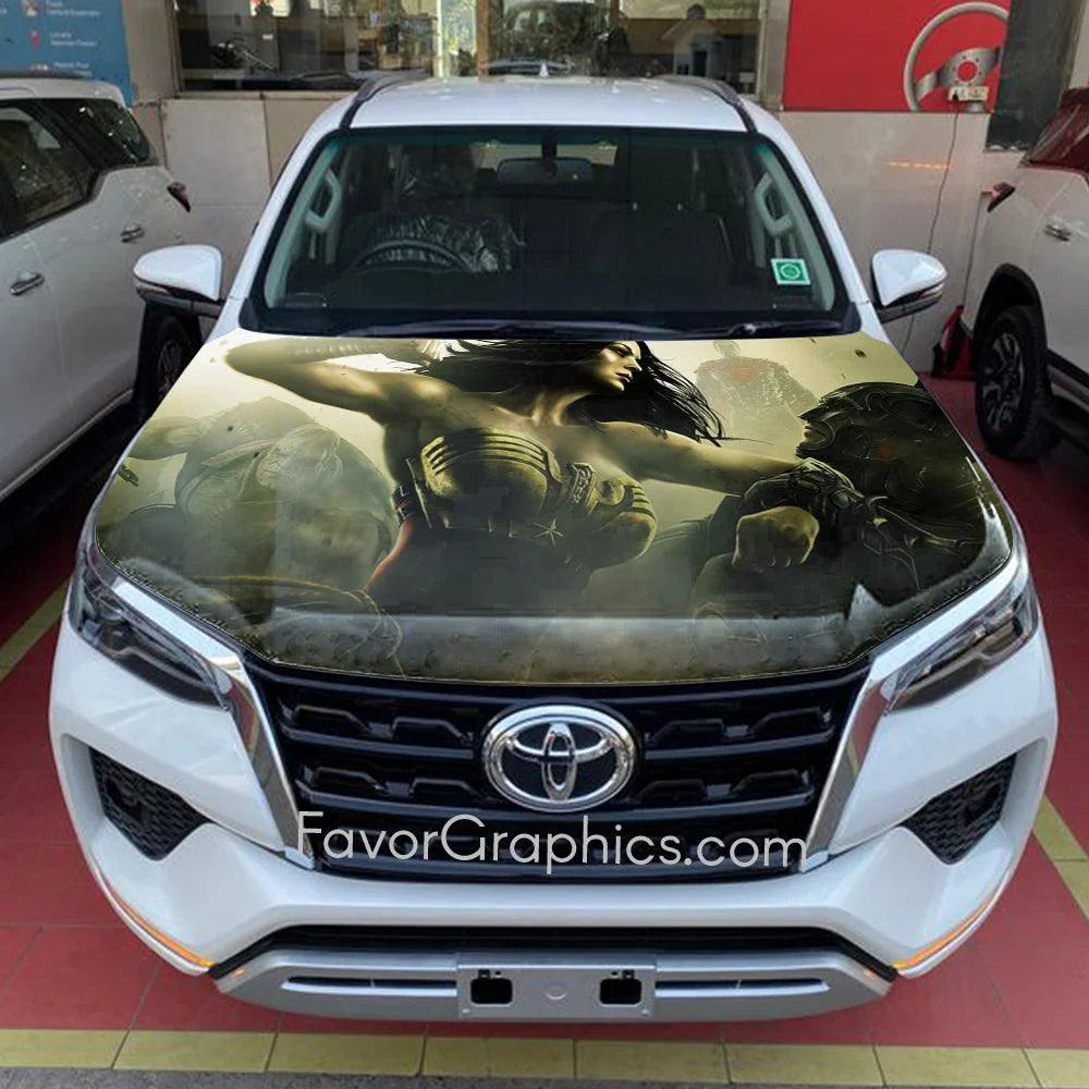 Injustice Wonder Woman Itasha Car Decal Sticker Vinyl Hood Wrap – Favor ...