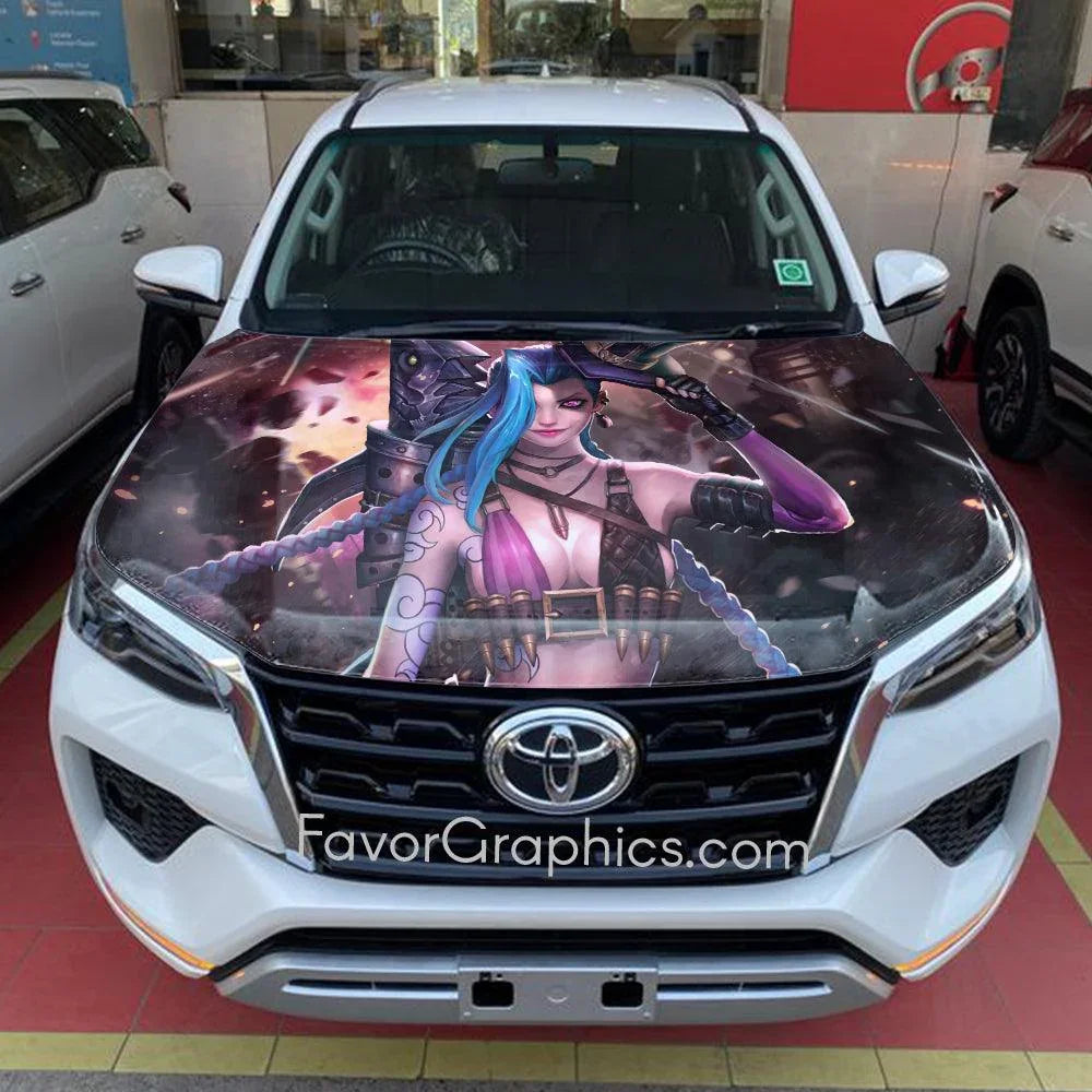 Jinx League of Legends Itasha Car Vinyl Hood Wrap Decal Sticker – Favor ...