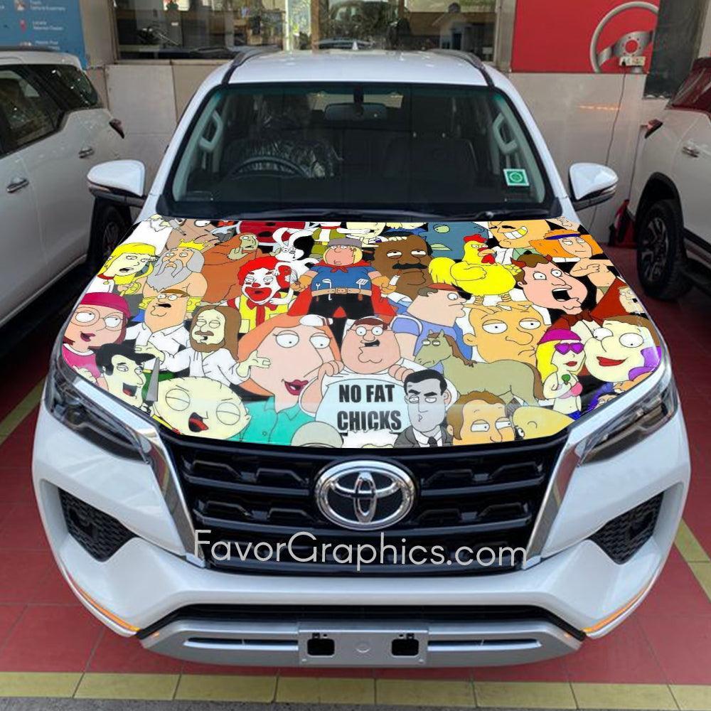 Family Guy Itasha Car Vinyl Hood Wrap Decal Sticker – Favor Graphics